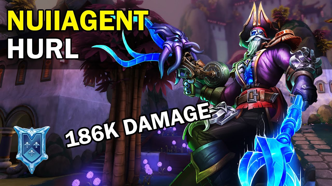 186K Damage NuIIAgent Dredge Paladins Competitive (Diamond) HURL - YouTube