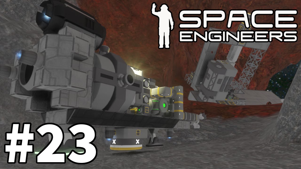 Space Engineers (Planet Survival) - Part 23 "Asteroid Space Base" - YouTube