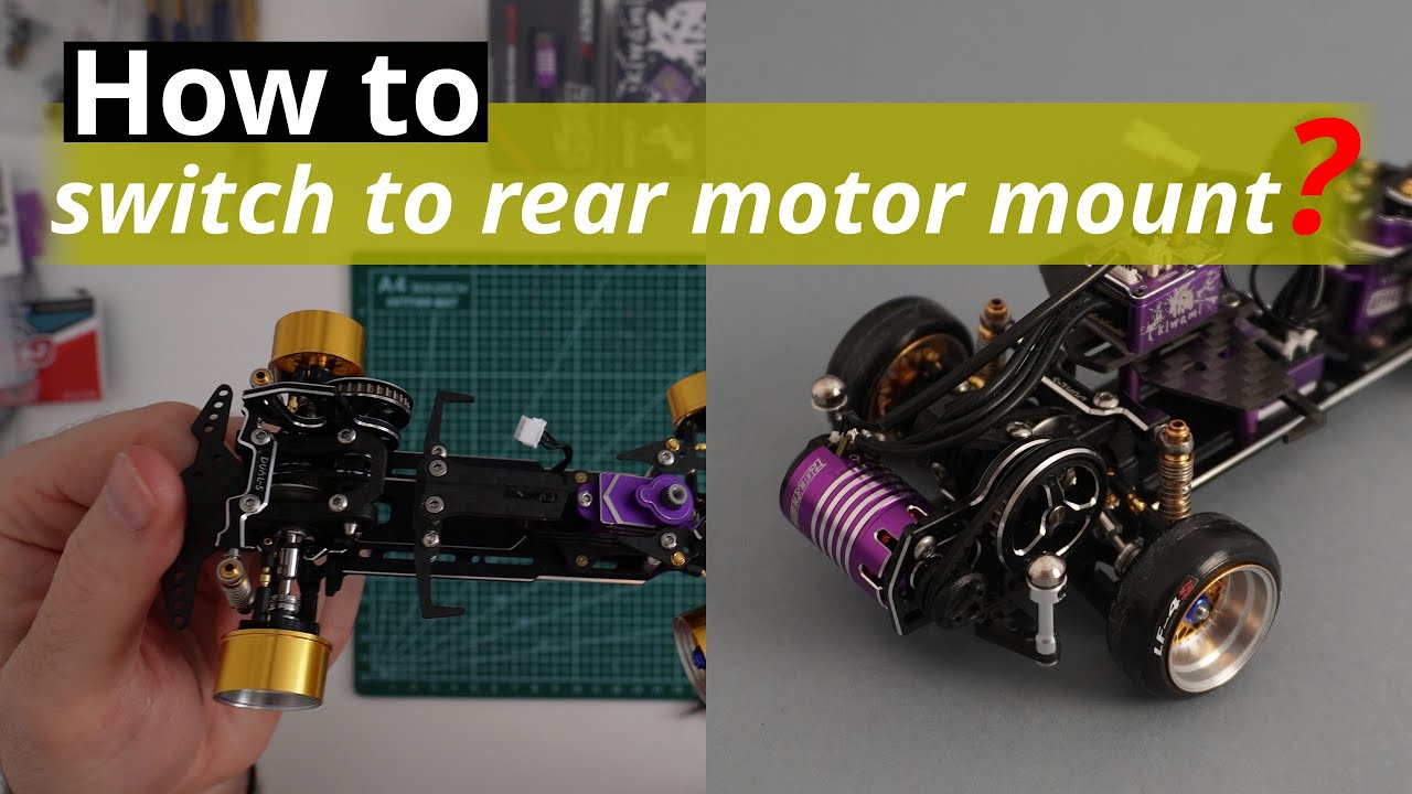 How to switch to rear motor mount? (Drift Art DA4) - YouTube
