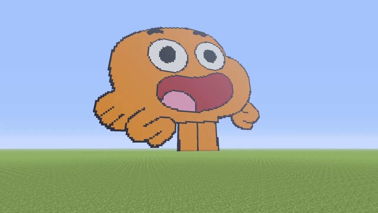 Pixel art#1 (DARWIN!!) - YouTube