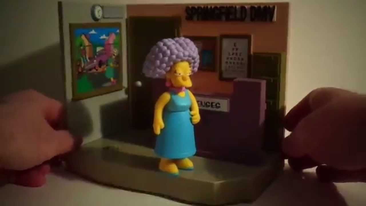 The Simpsons Springfield DMV with Selma Bouvier and more - YouTube