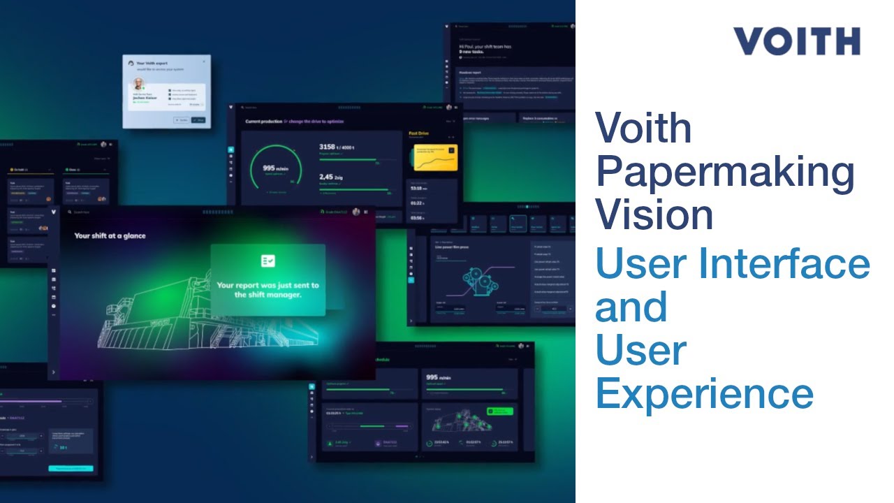 User Interface and User Experience vision of our paper machine (EN ...