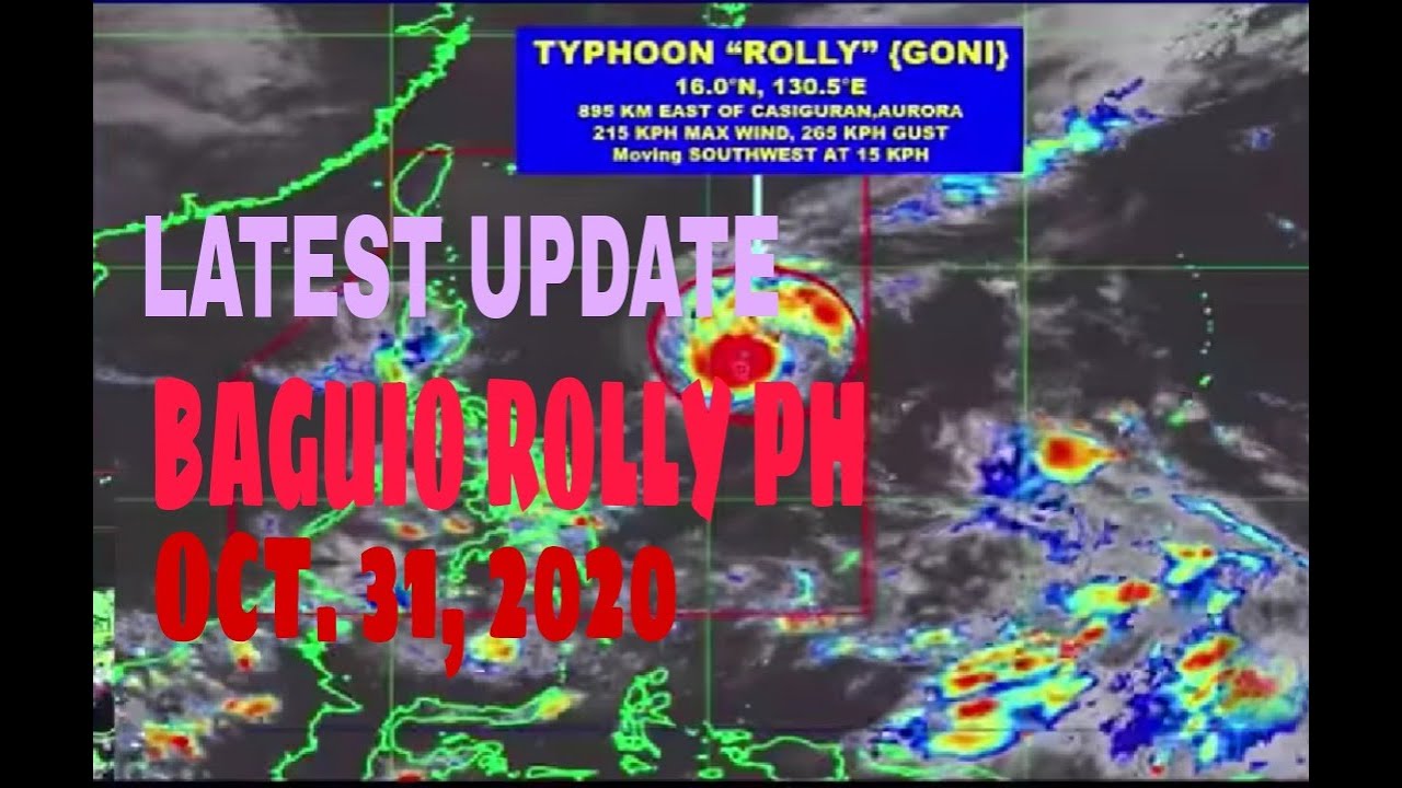 LATEST UPDATE #BAGYONG ROLLY PH - YouTube