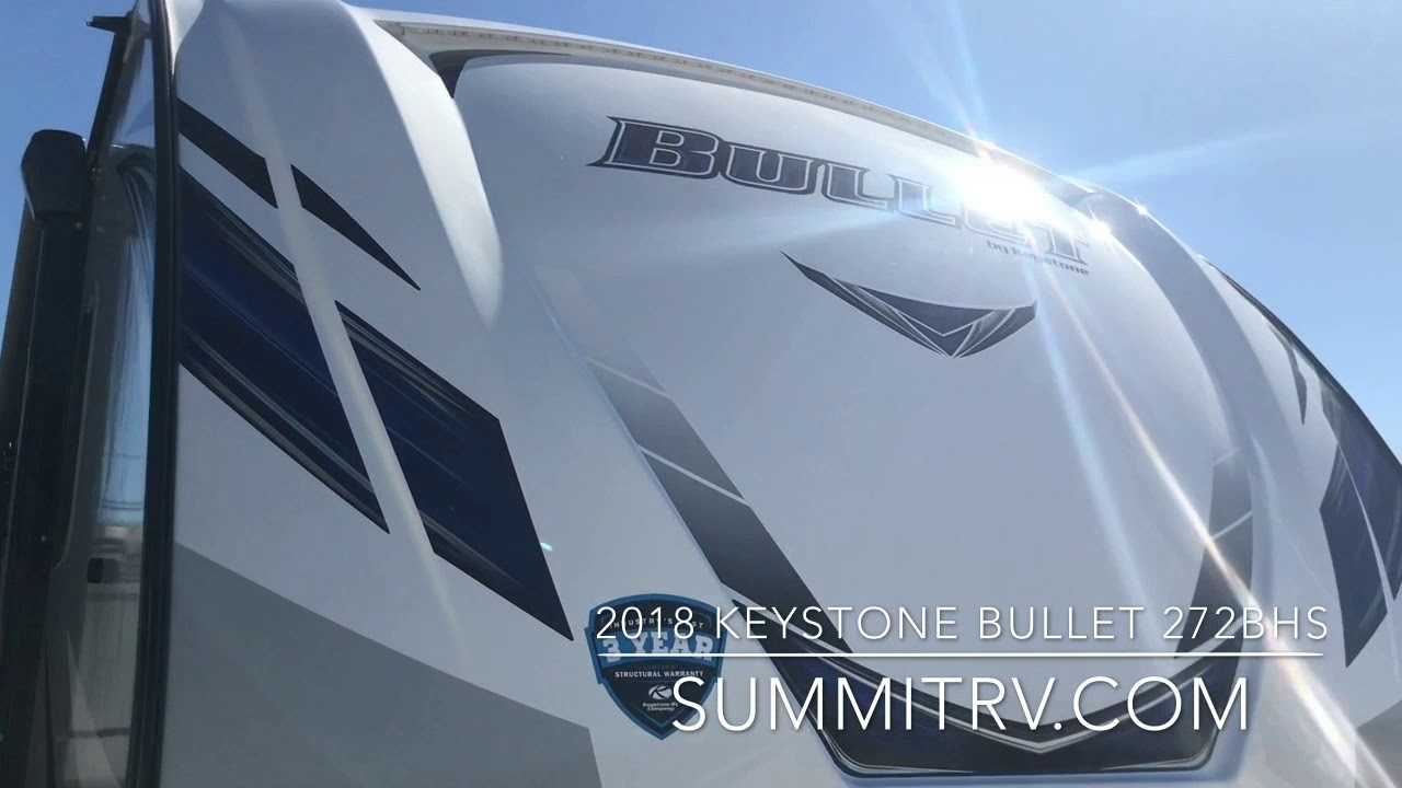 2018 Keystone Bullet 272BHS - YouTube