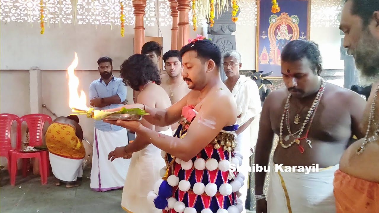 വിഷ്ണുമായ ചാത്തൻ സ്വാമി തുള്ളലും കൽപ്പനയും | VISHNUMAYA CHATHAN SWAMI ...