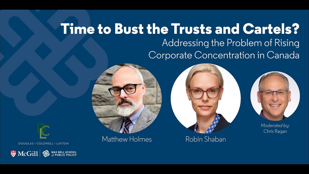 Time to Bust the Trusts and Cartels? with Matthew Holmes and Robin ...