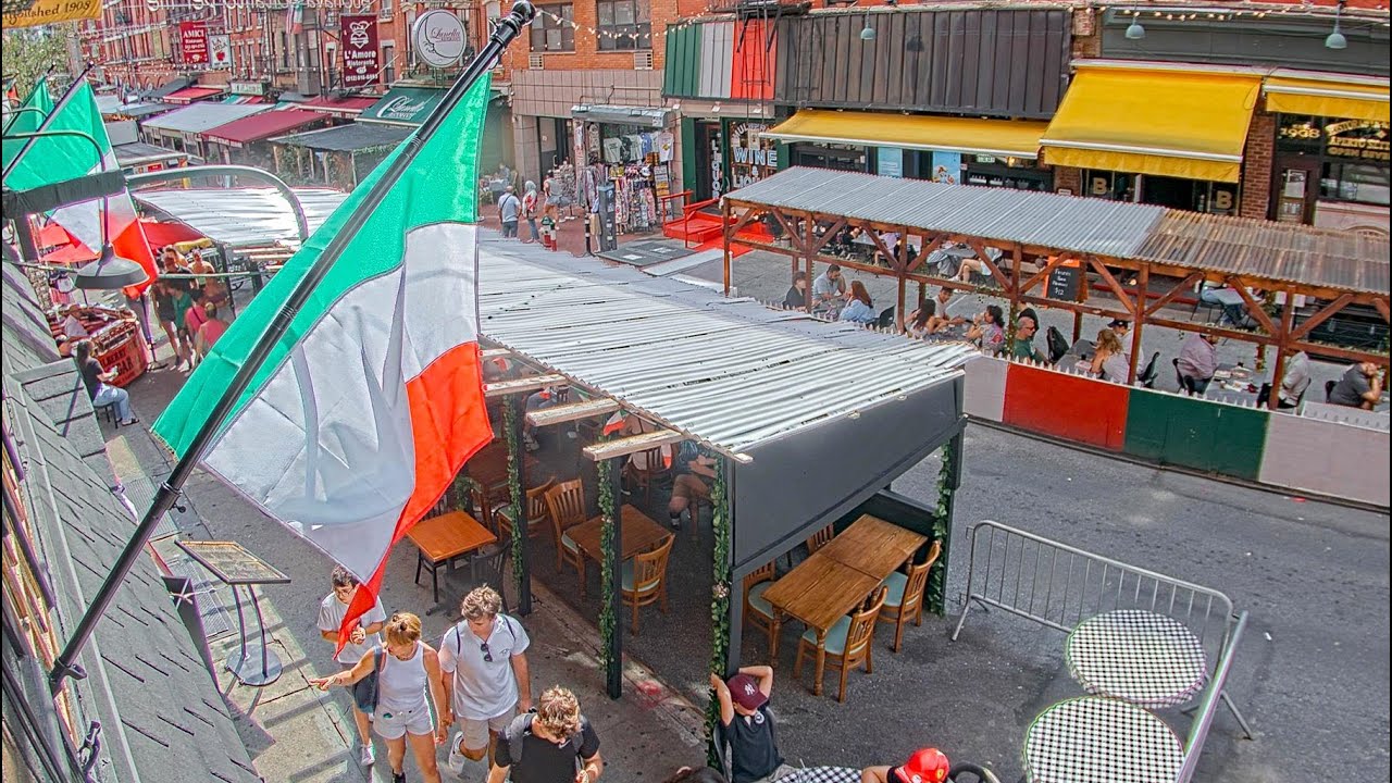 EarthCam Live: Mulberry Street (Little Italy, NYC) - YouTube