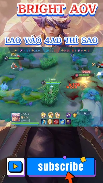 Bright aov - lao vào 4 ad thì sao #shorts #shortsvideo #like - YouTube