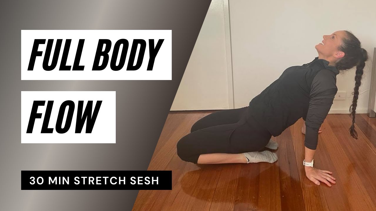 FULL BODY STRETCH SESSION - POST RUN - YouTube