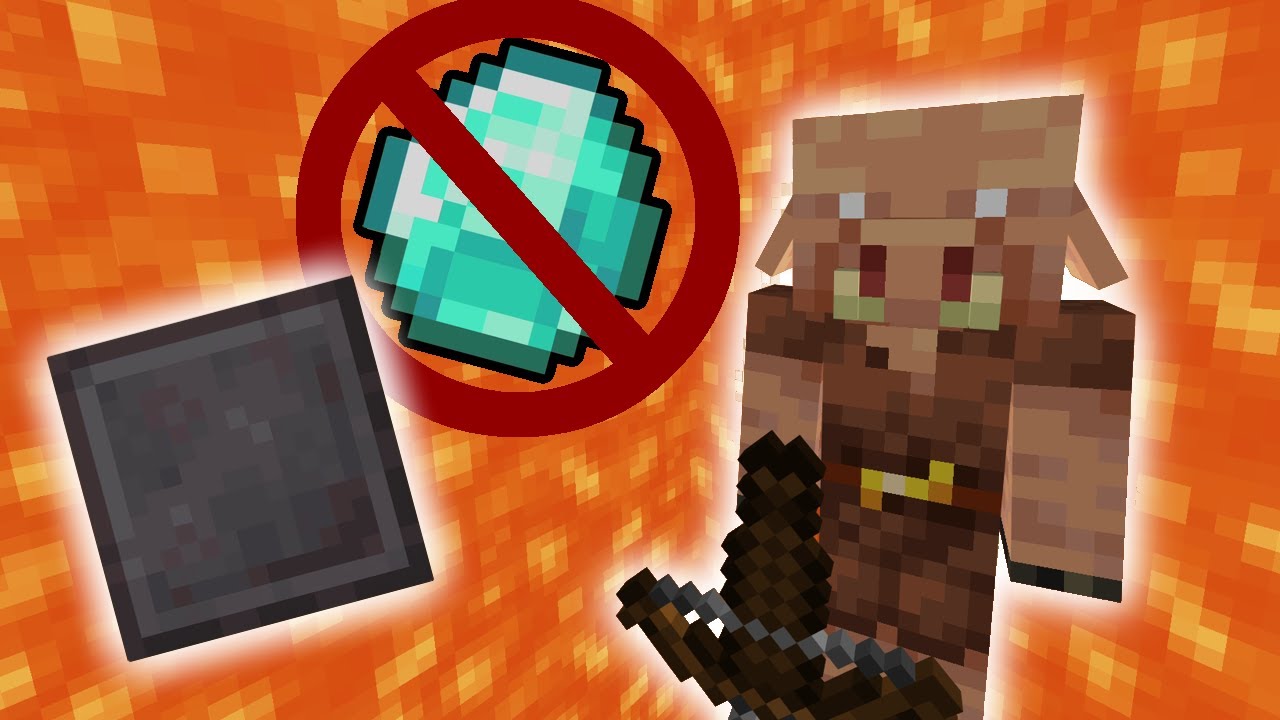 How Did the Piglins Mine Netherite Without Diamonds? - YouTube