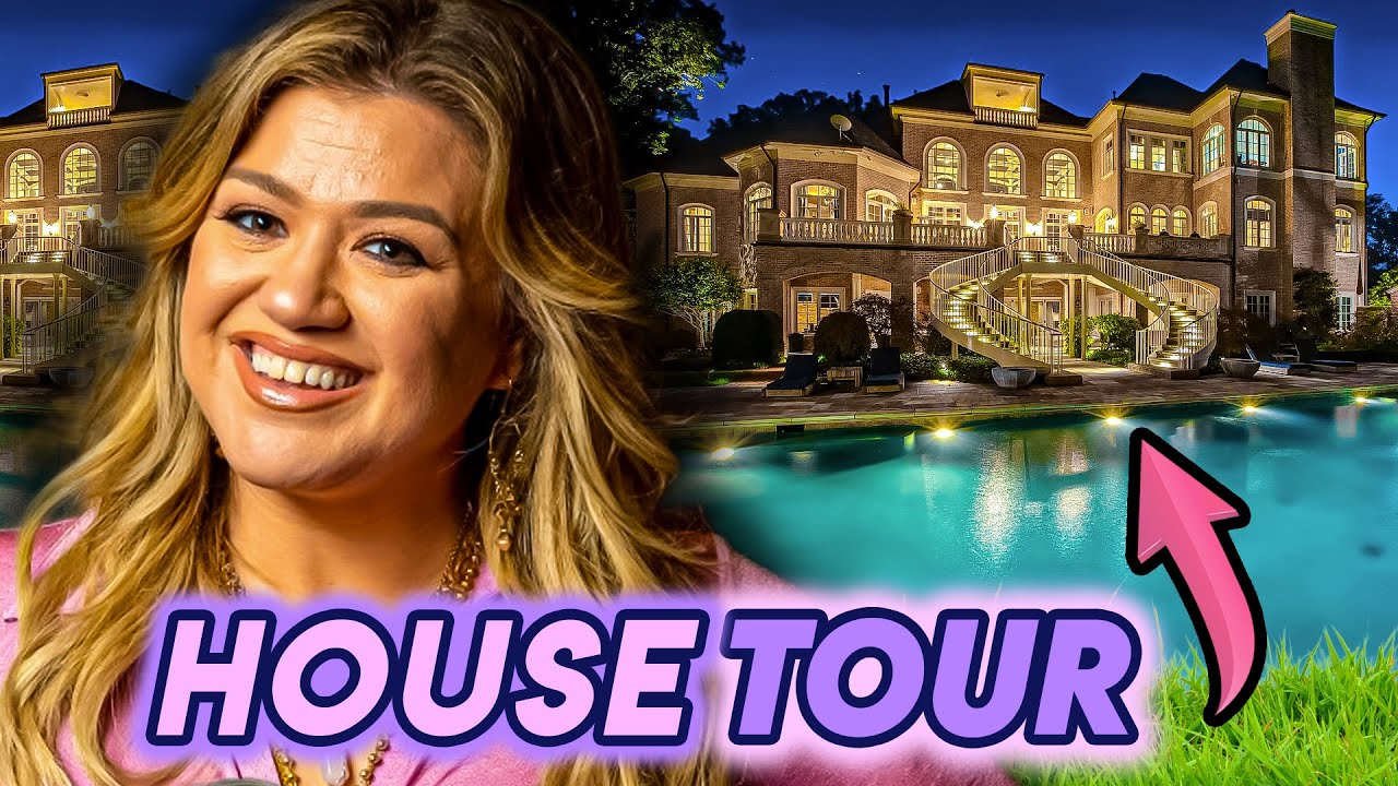 Kelly Clarkson | House Tour | Her Luxurious $10 Million Encino Mansion ...