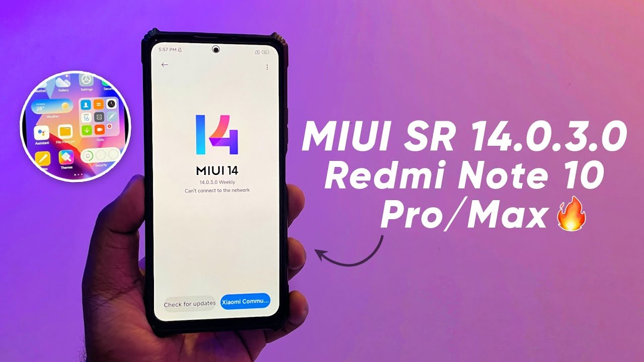 MIUI SR 14.0.3.0 for Redmi Note 10 Pro | Android 12 | Best MIUI 14 ...