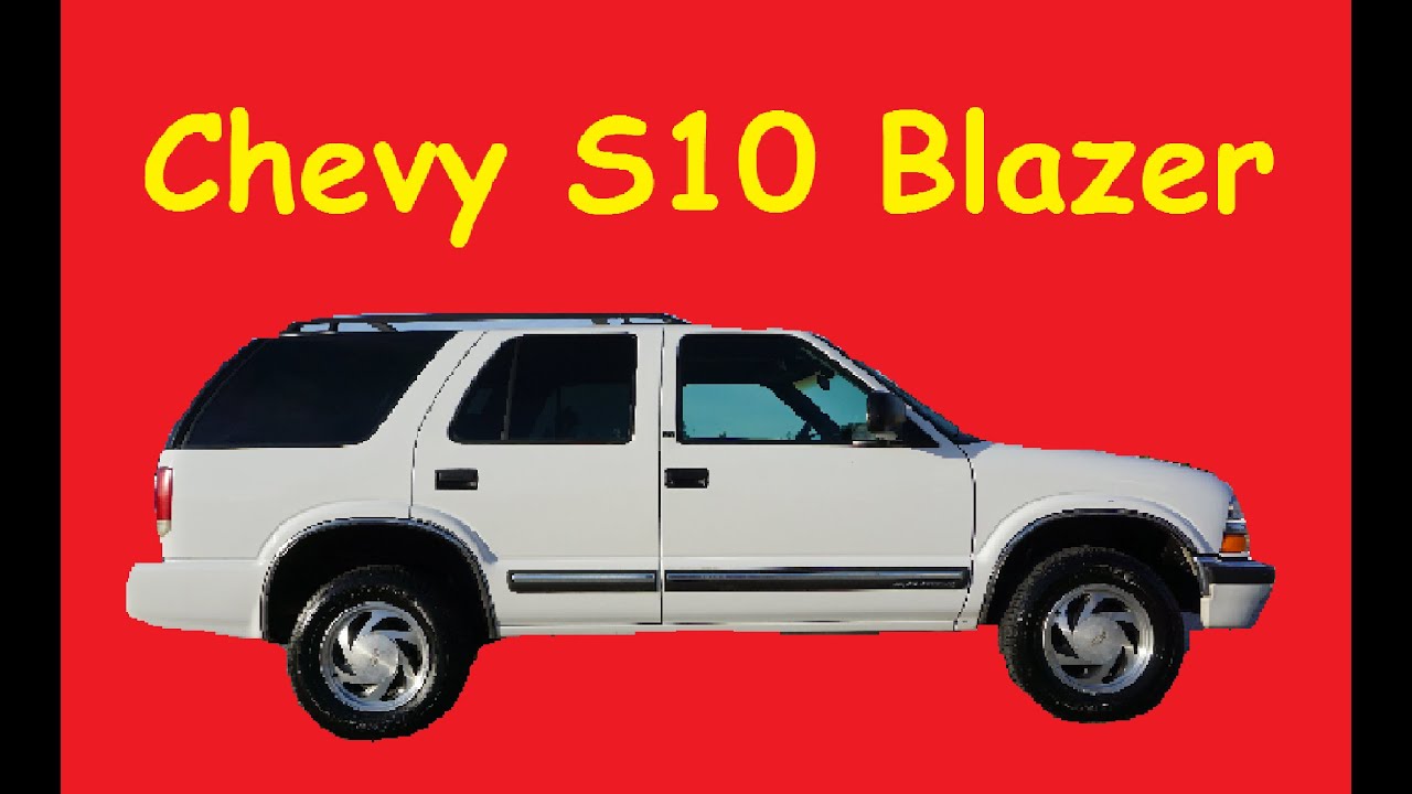 S10 Chevy Blazer LT 4x4 Video SUV Interior Review Video AKA GMC Jimmy ...