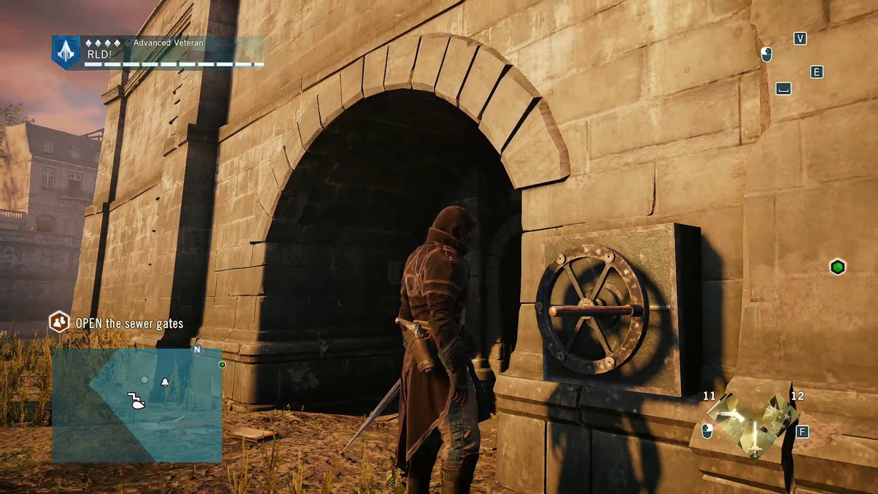 Assassin's Creed - Unity, Open the sewer gates - YouTube