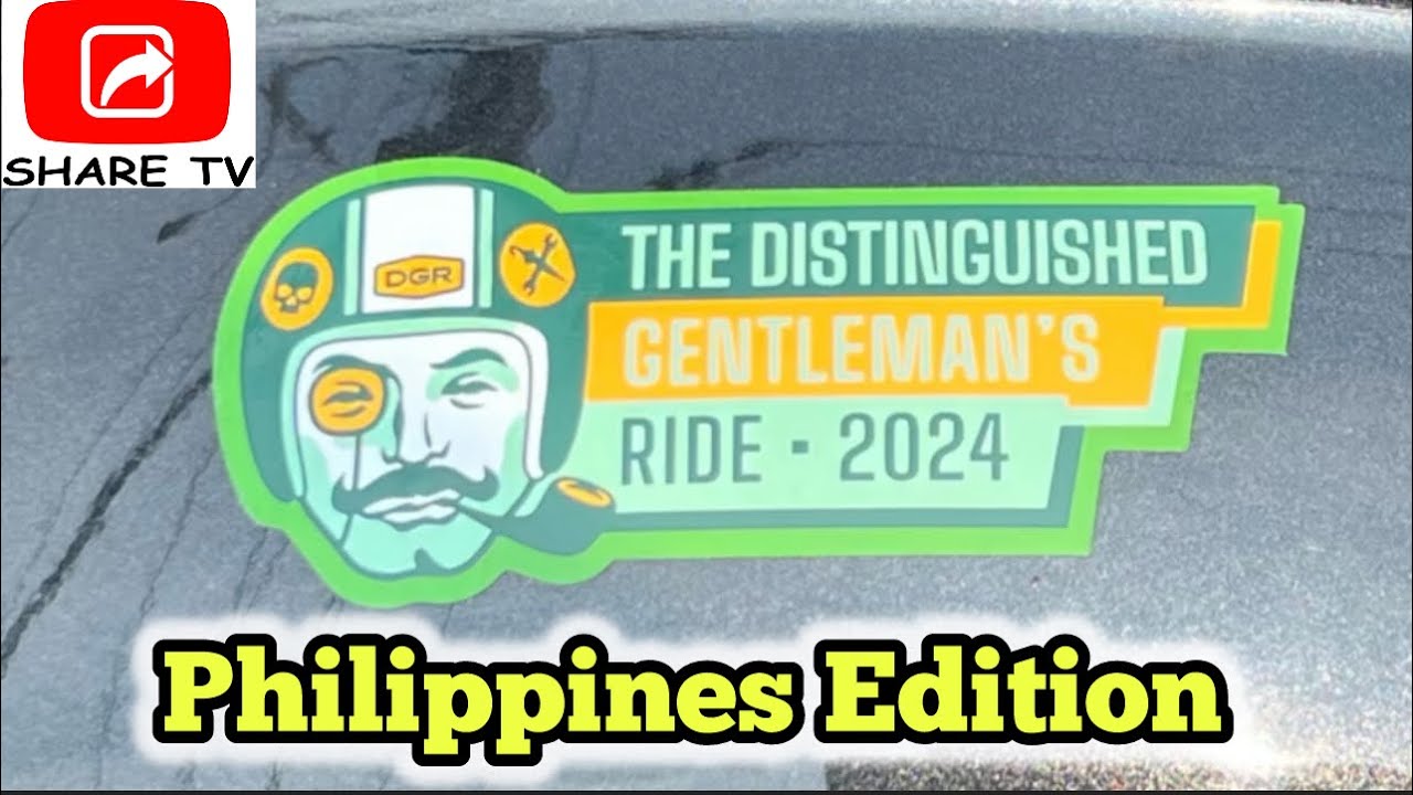 The Distinguished Gentleman's Ride Philippines @sharetvph - YouTube