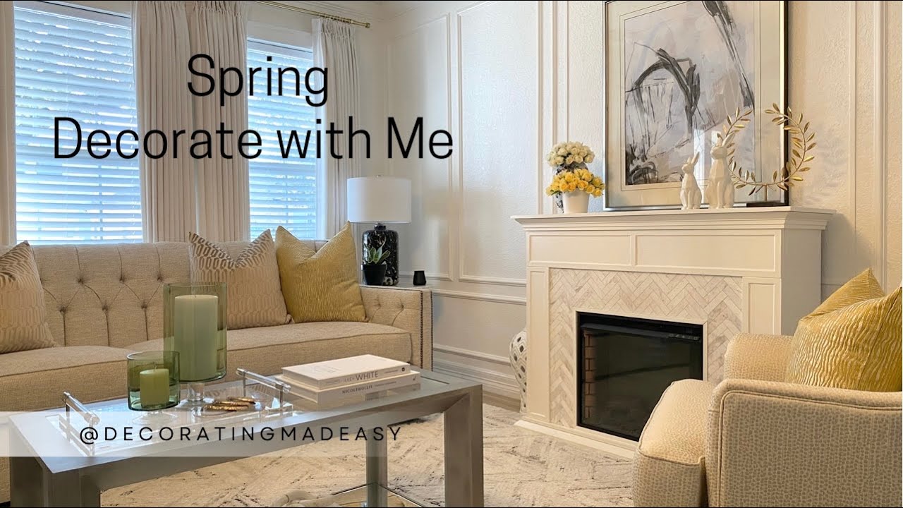 2022 Spring Decorate with Me| Living Room/Dining Room Refresh ...