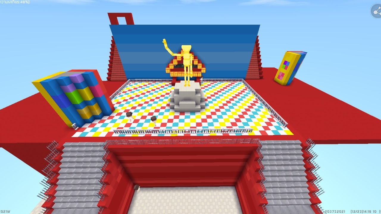 Map project playtime in mini world - YouTube