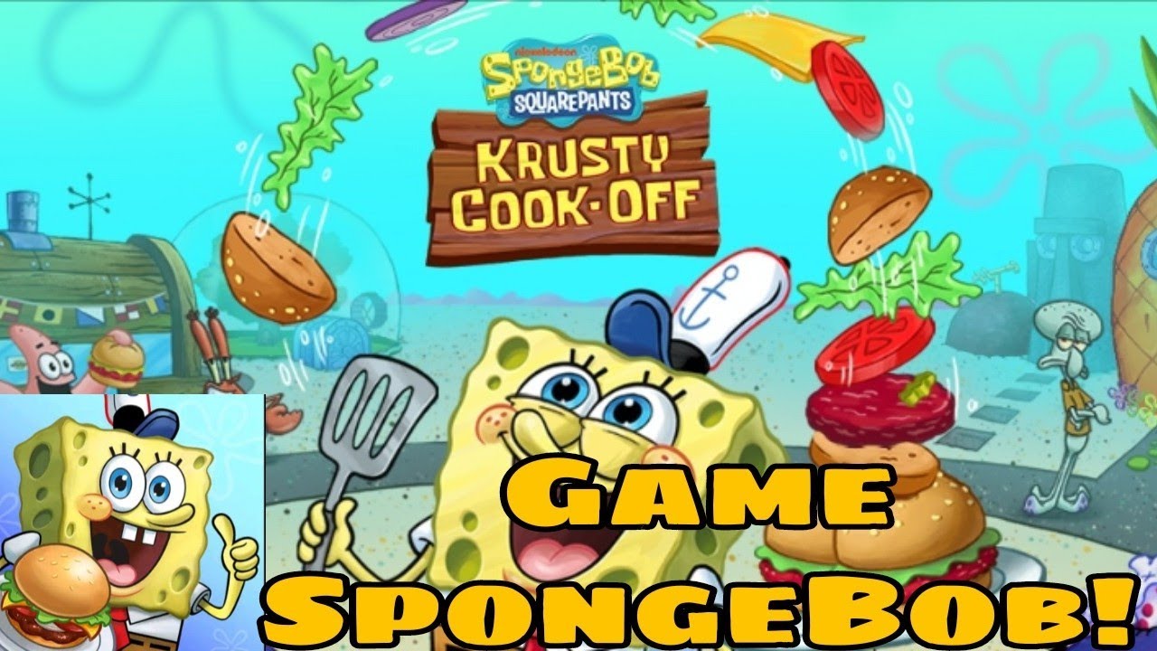 Game SpongeBob - SpongeBob:Cooking Fever - YouTube