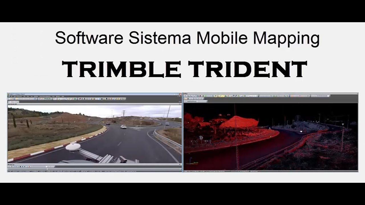Trident • Software para la gestión de datos Mobile Mapping - YouTube