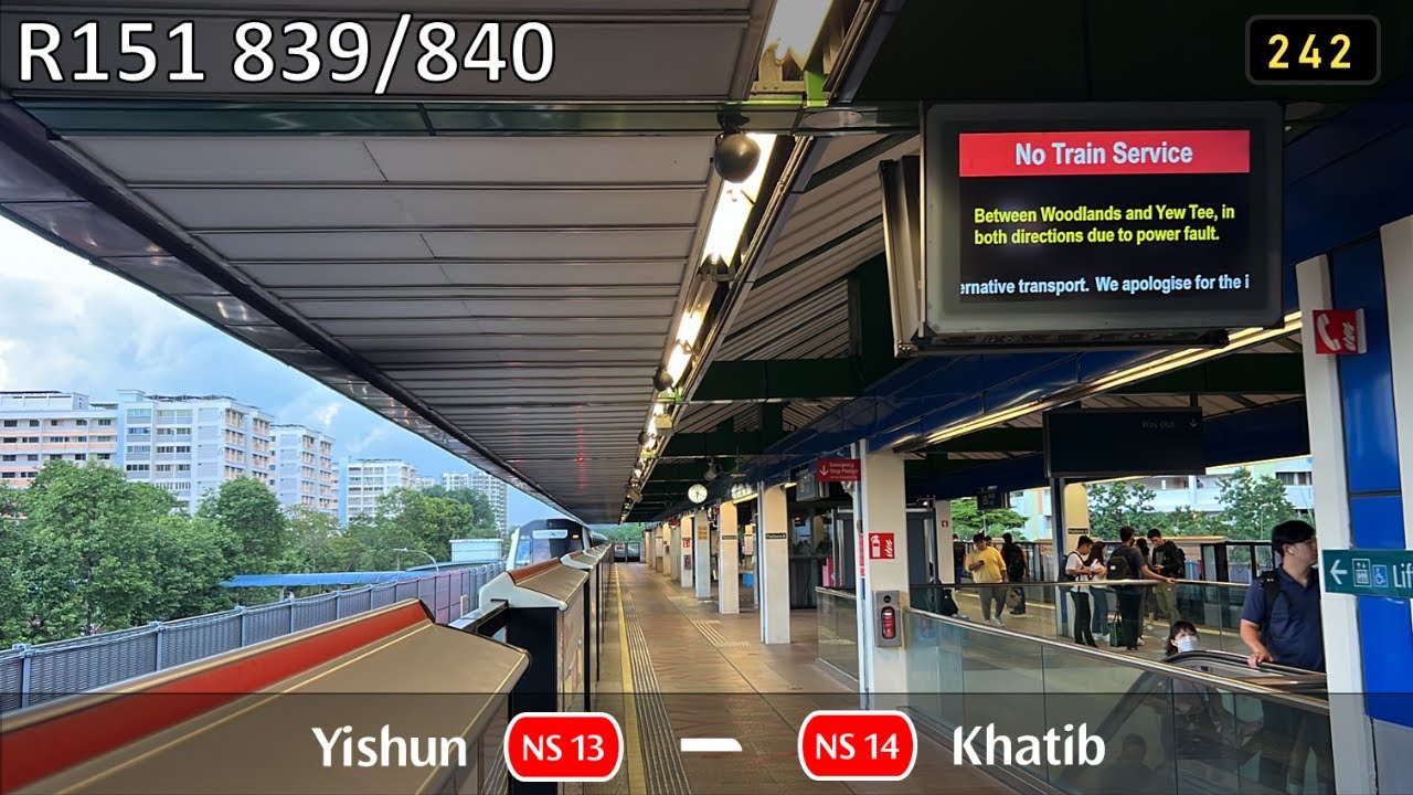 [From YIS S][SMRT] Als R151 ~ 839/840 NS13 Yishun → NS14 Khatib - YouTube