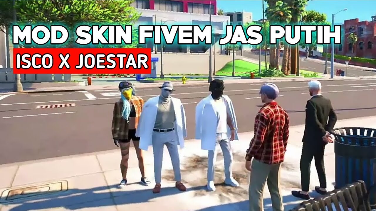 SHARE MOD SKIN FIVEM JOESTAR X ISCO MODE JAS GTA SA ANDROID - YouTube