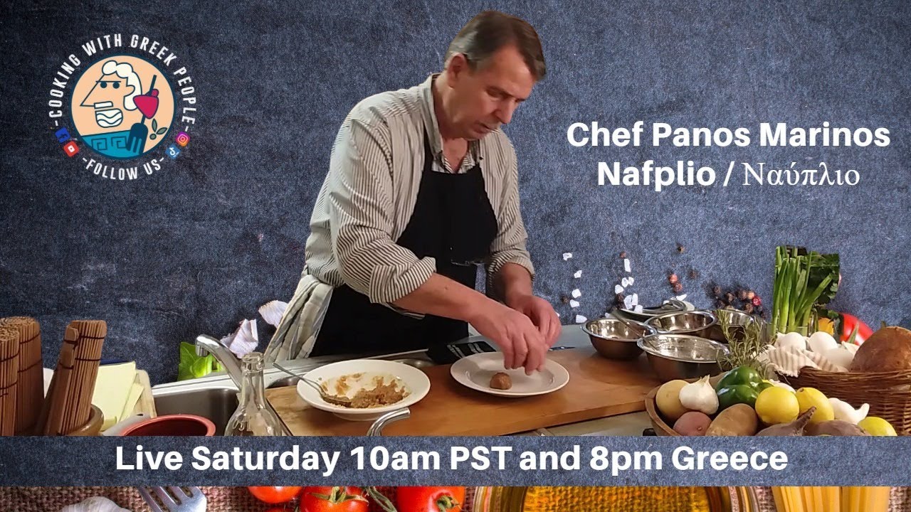 Chef Panos Marinos - 3 Recipes - YouTube