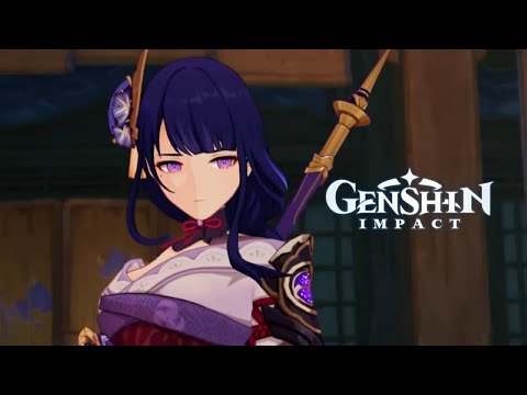 RAIDEN SHOGUN DUEL SCENE ( Japanese Dub ) - Baal Story Quest Cutscene ...