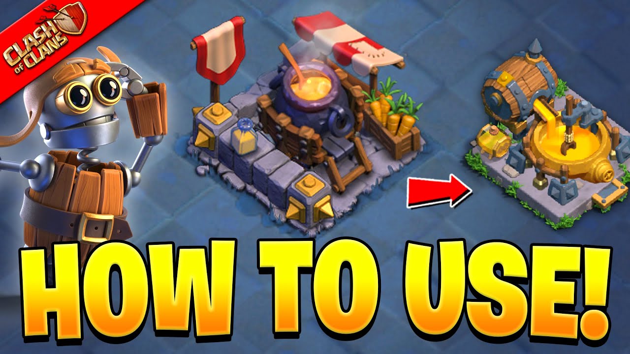 How to Use Healing Hut in Clash of Clans Builder Base 2.0 Update ...