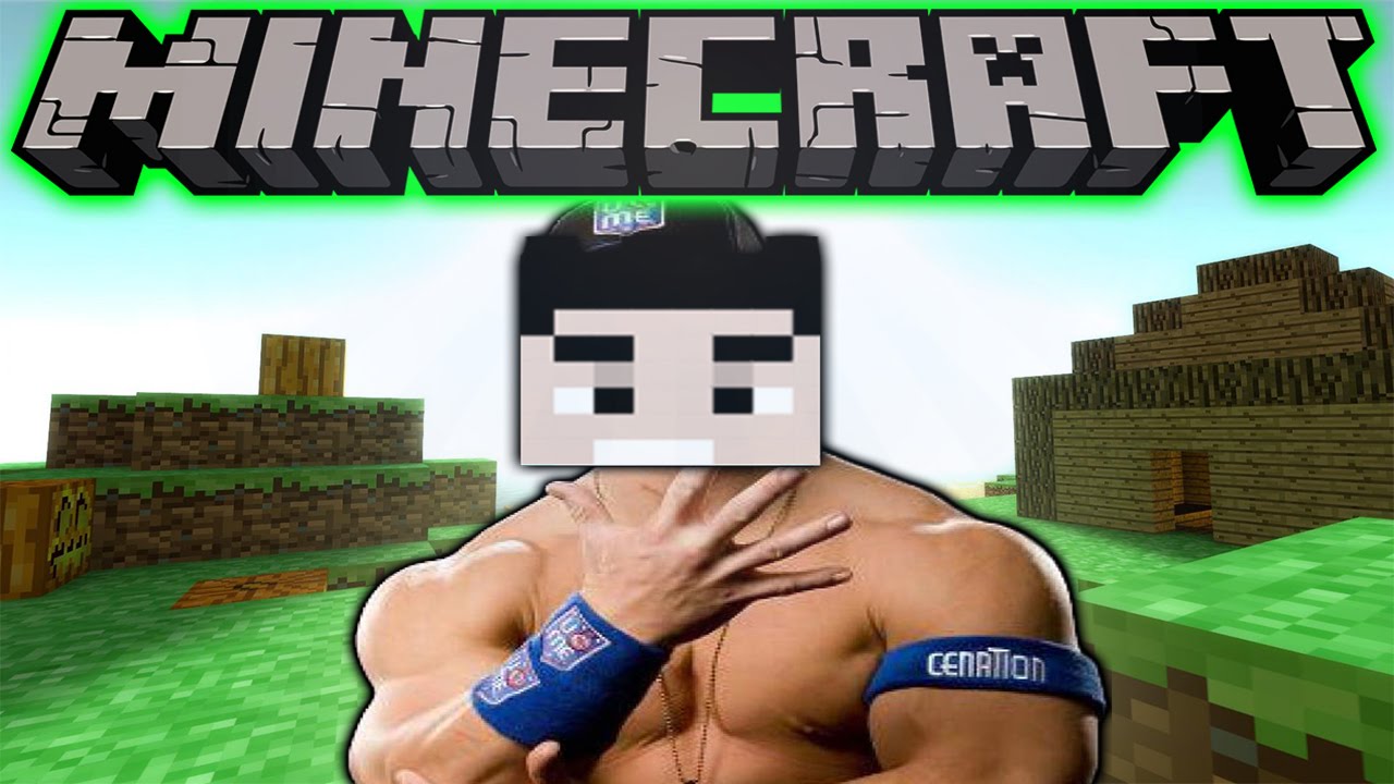 JOHN CENA in Minecraft! [Build Battle] - YouTube