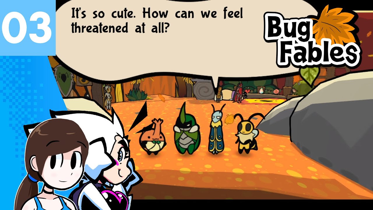 FlutterBug and BisTheFairy - Bug Fables - Full Stream (Part 3) - YouTube
