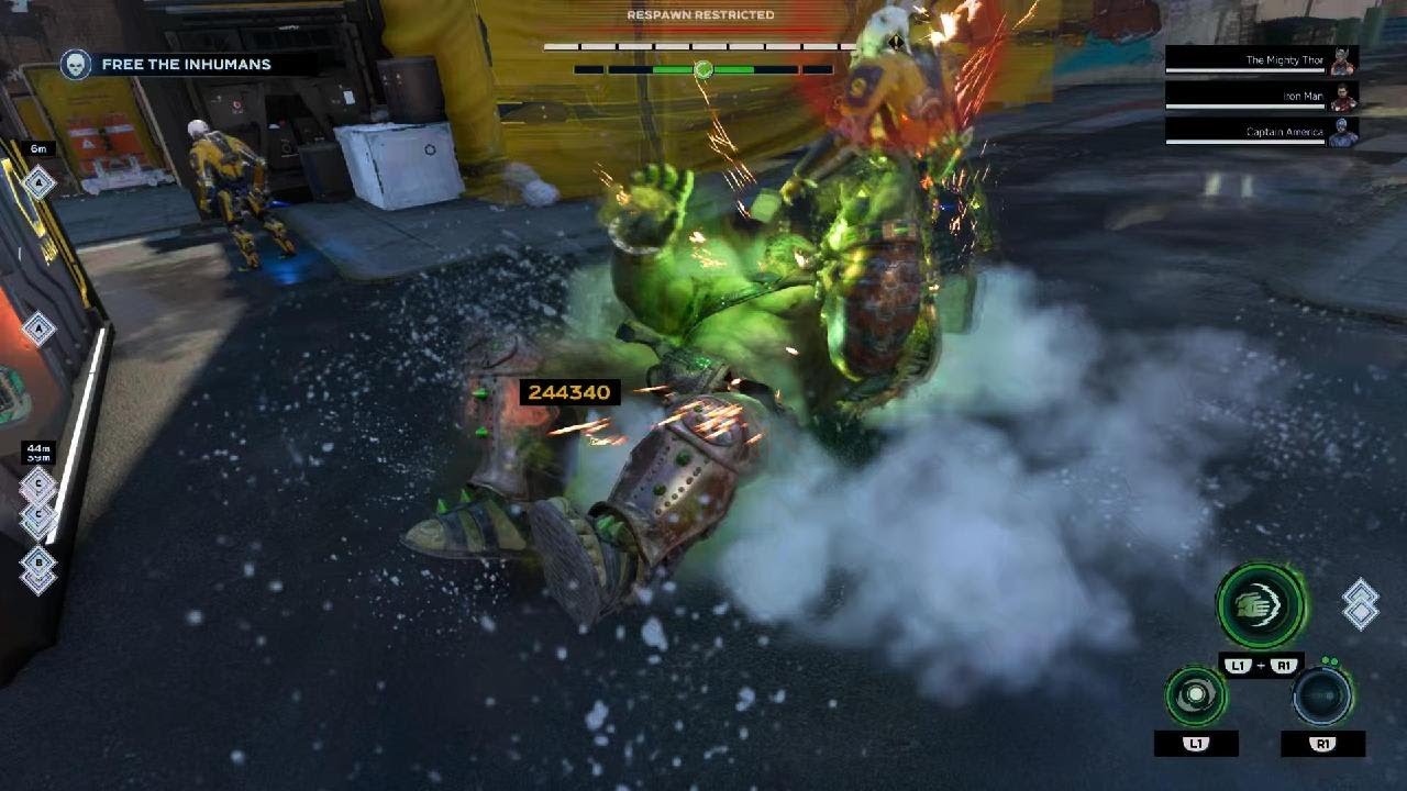 Marvel's Avengers HULK Peeps elbow - YouTube