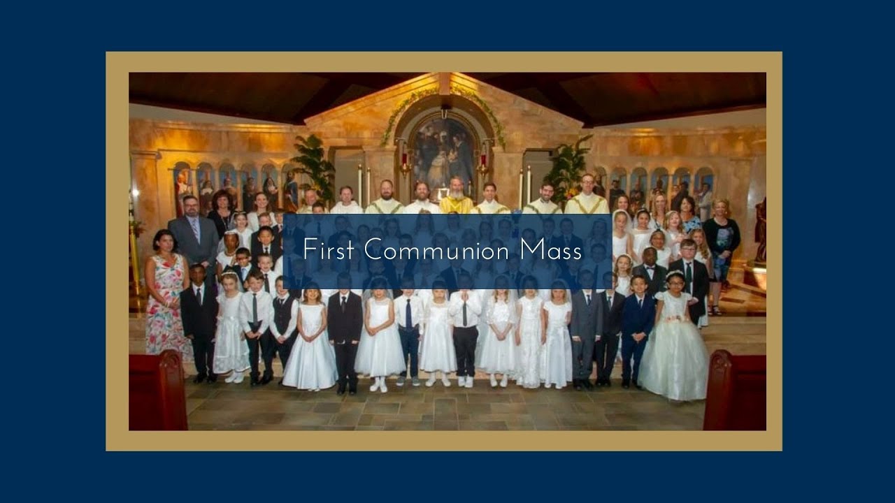 First Communion 4/30 - YouTube