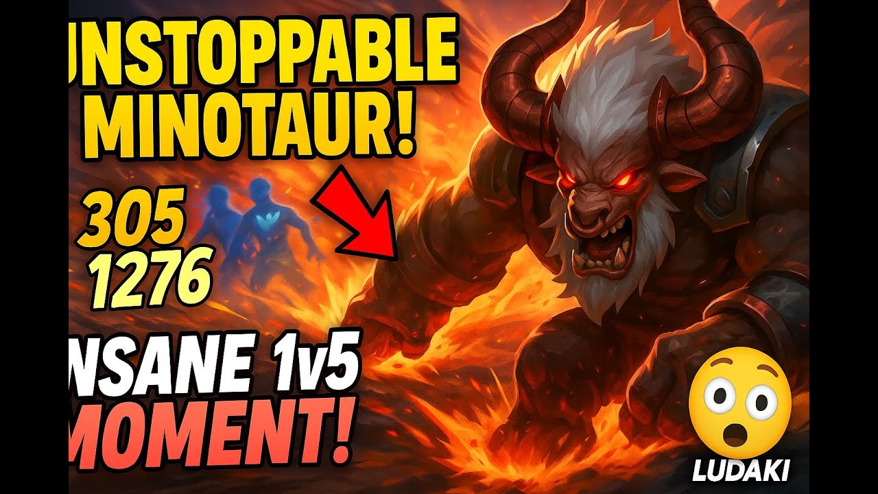 🔥Global Minotaur Gameplay Mythical Immortal Mobile Legends🔥 - YouTube