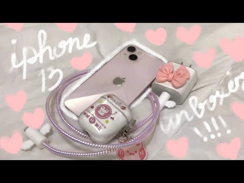 iphone 13 unboxing ! - YouTube