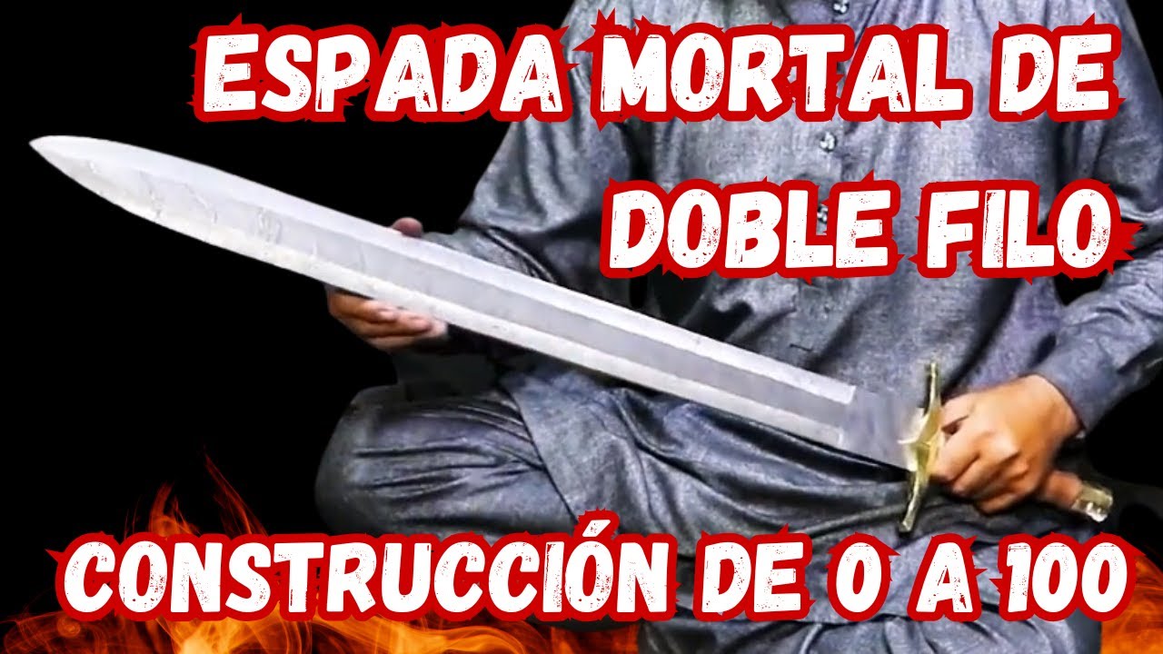 Creando una Espada Medieval de Doble Filo con Láminas de Acero ...