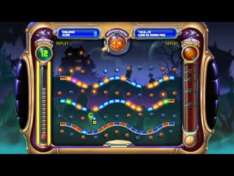 Peggle Replay Spooky Ball - YouTube