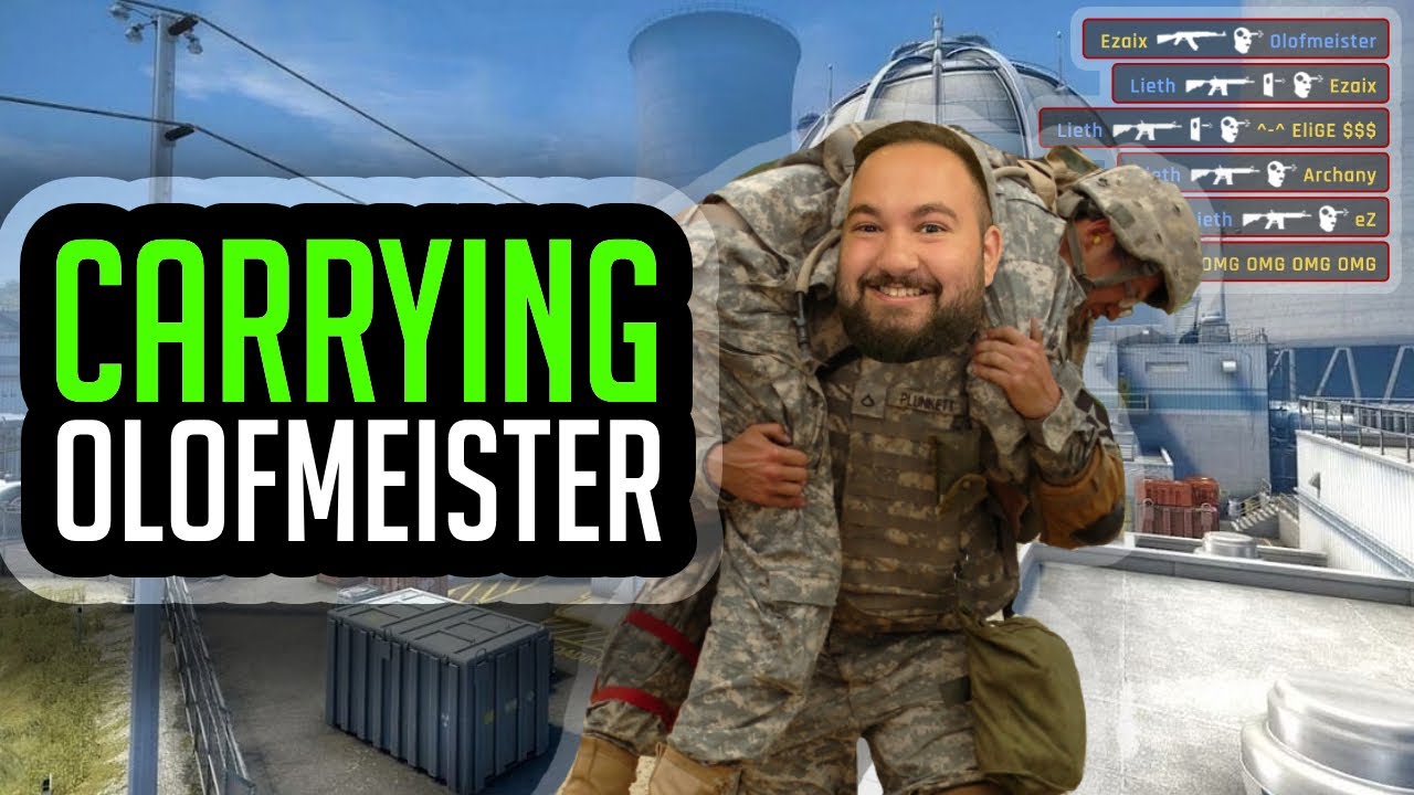 CARRYING OLOFMEISTER in CS:GO MATCHMAKING - YouTube