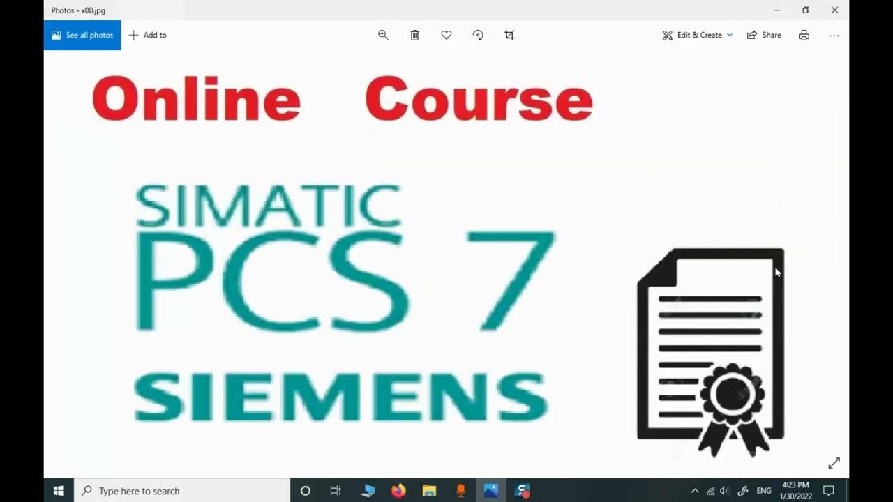 SIEMENS PCS 7 Tutorial (D6) | How the program is executed | PCS7 versus ...