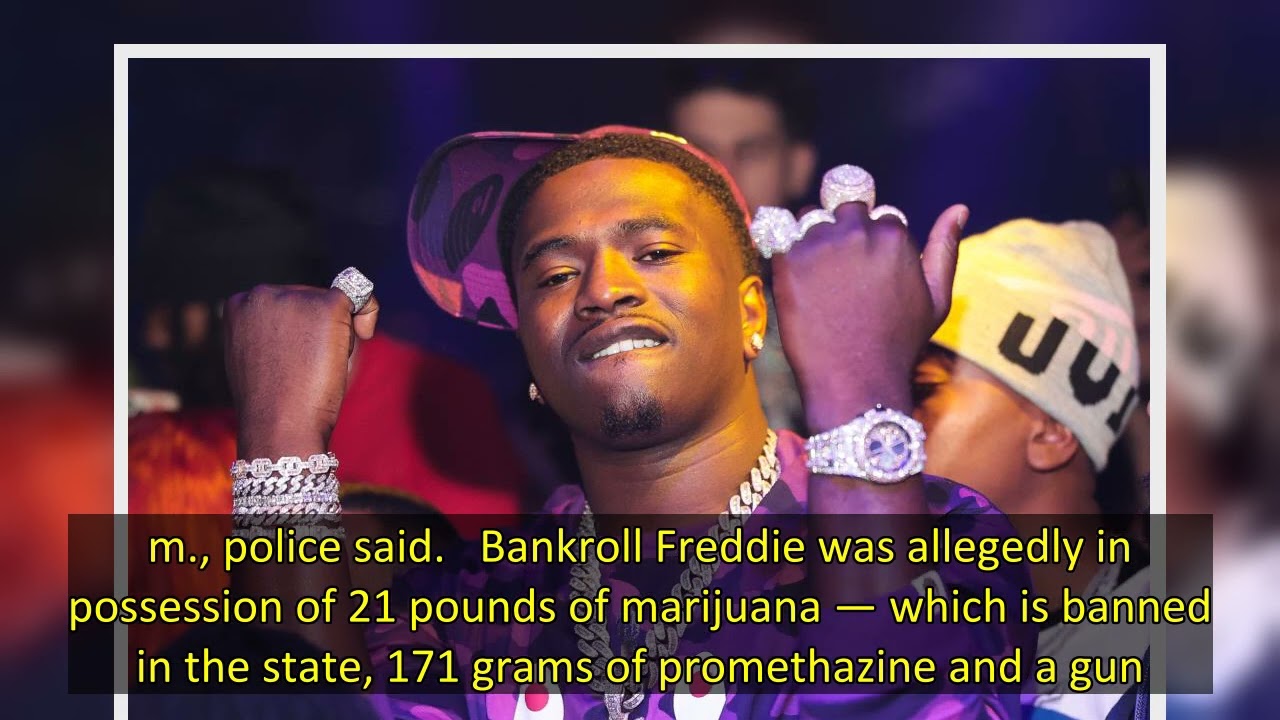 Arkansas rapper Bankroll Freddie busted for drugs, gun - YouTube