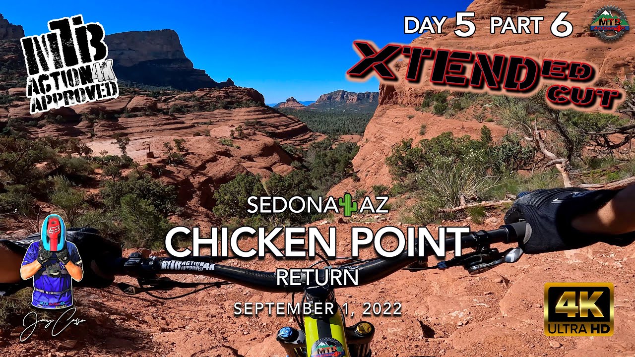 MTB Riding Chicken Point Return | Sedona🌵AZ | September 1, 2022 | Day5 ...