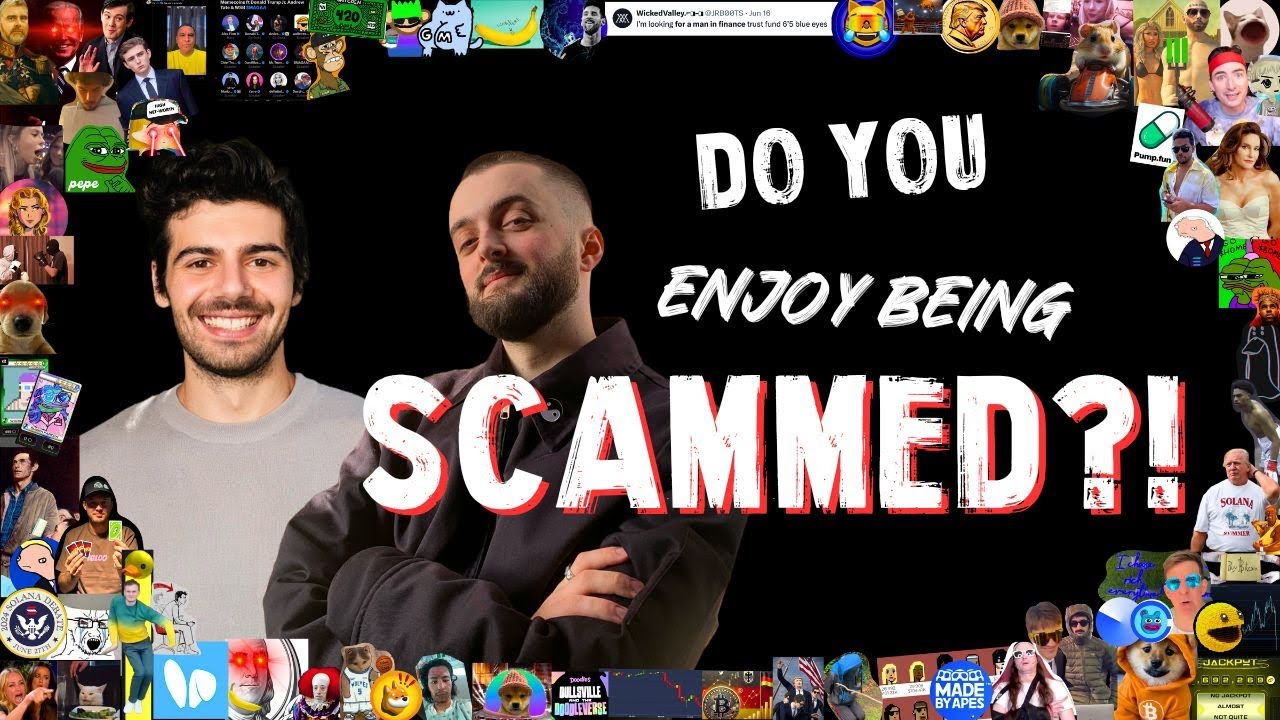 DO WE REALLY CARE ABOUT MEME COINS SCAMMING US? - YouTube