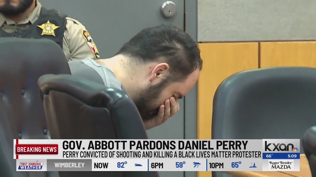 Gov. Abbott pardons Daniel Perry after he shot, killed protester in ...