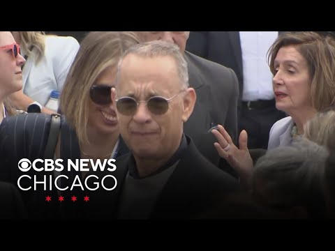 Tom Hanks, Steven Spielberg spotted at Obama Center opening ceremony