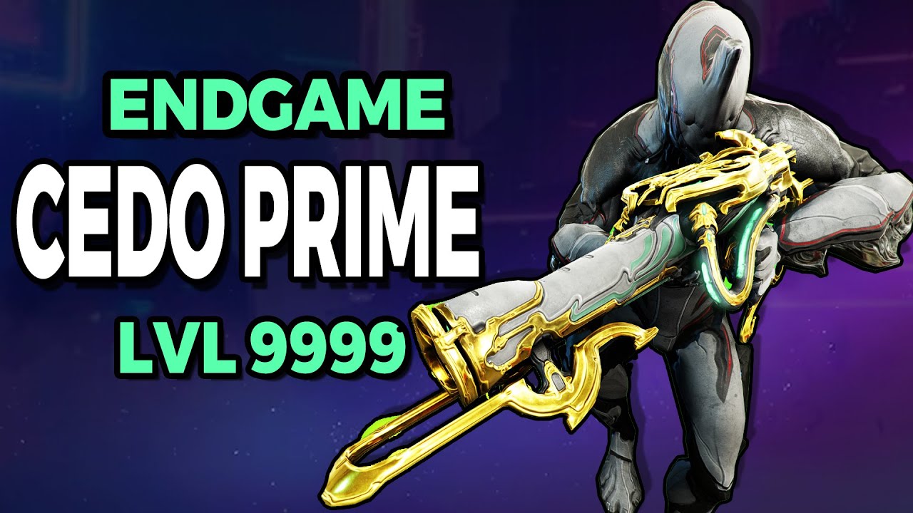 Warframe Cedo Prime Build for Level Cap 9999 Steel Path - YouTube