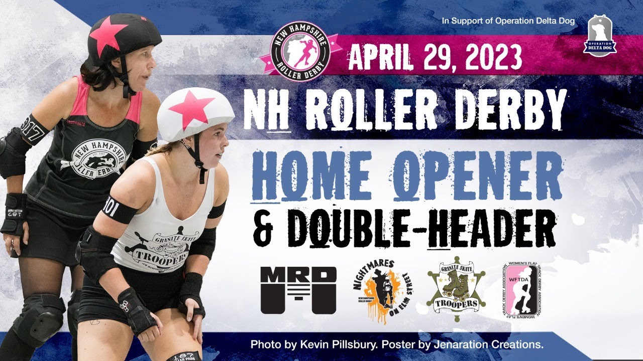 NH ROLLER DERBY vs MAINE ROLLER DERBY - YouTube