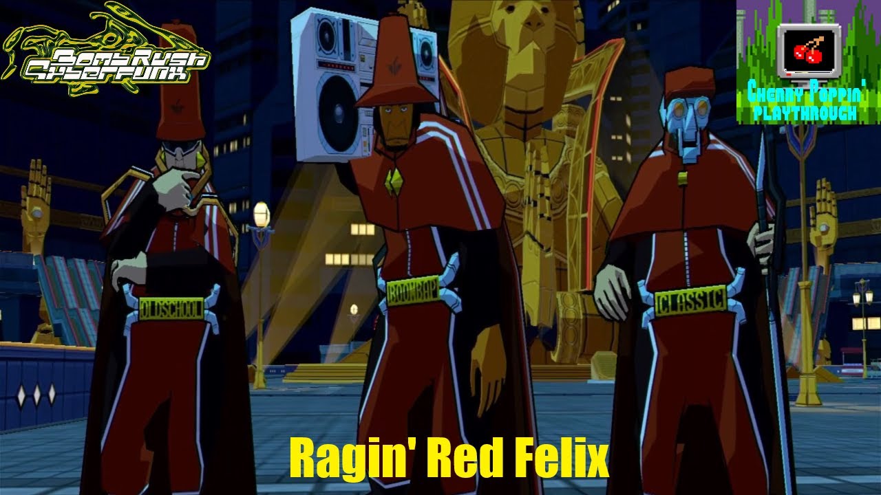 Bomb Rush Cyberfunk | Ragin' Red Felix | Nintendo Switch (CPP) - YouTube