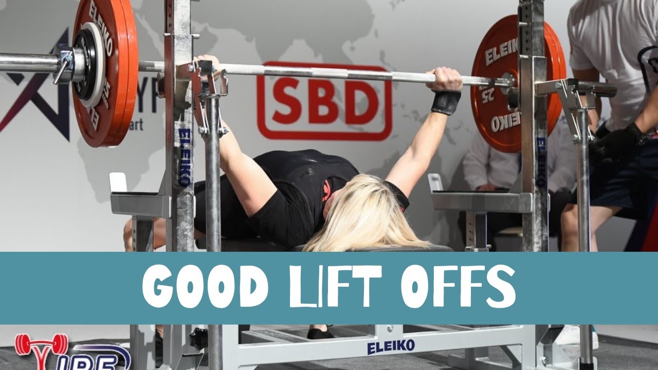 Good Lift Offs On The Bench Press - YouTube