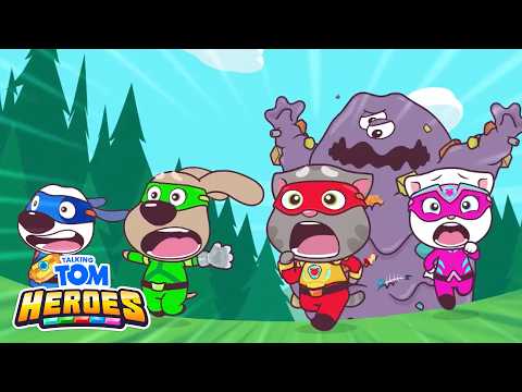 Attack of the Garbage Monster 🚯 Talking Tom Heroes | Cartoons for Kids