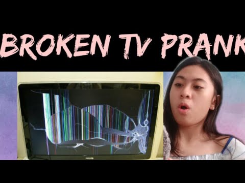 Epic Broken TV prank on Dad (You Should Watch This) - YouTube