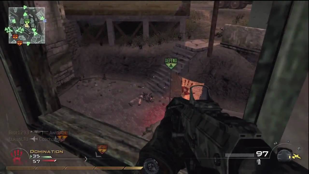 COD MW2 Domination - Rundown 35-1-3 - YouTube